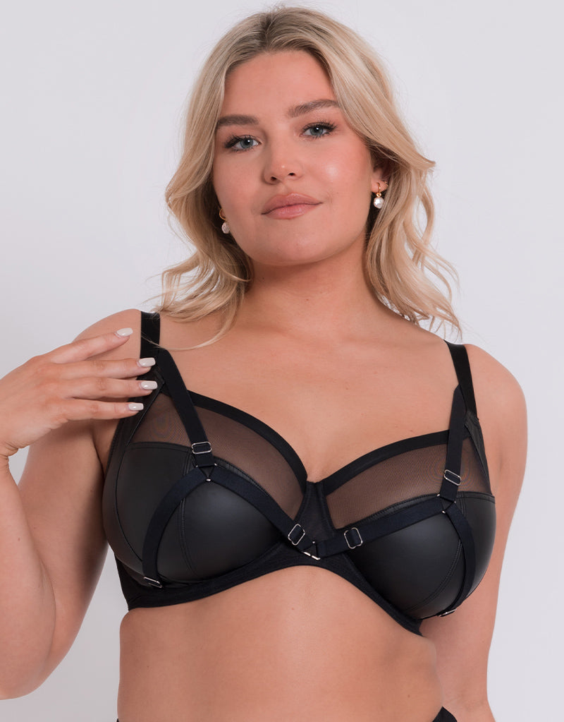 Curvy Kate Enclose Balcony Side Support Bra Black – Curvy Kate UK