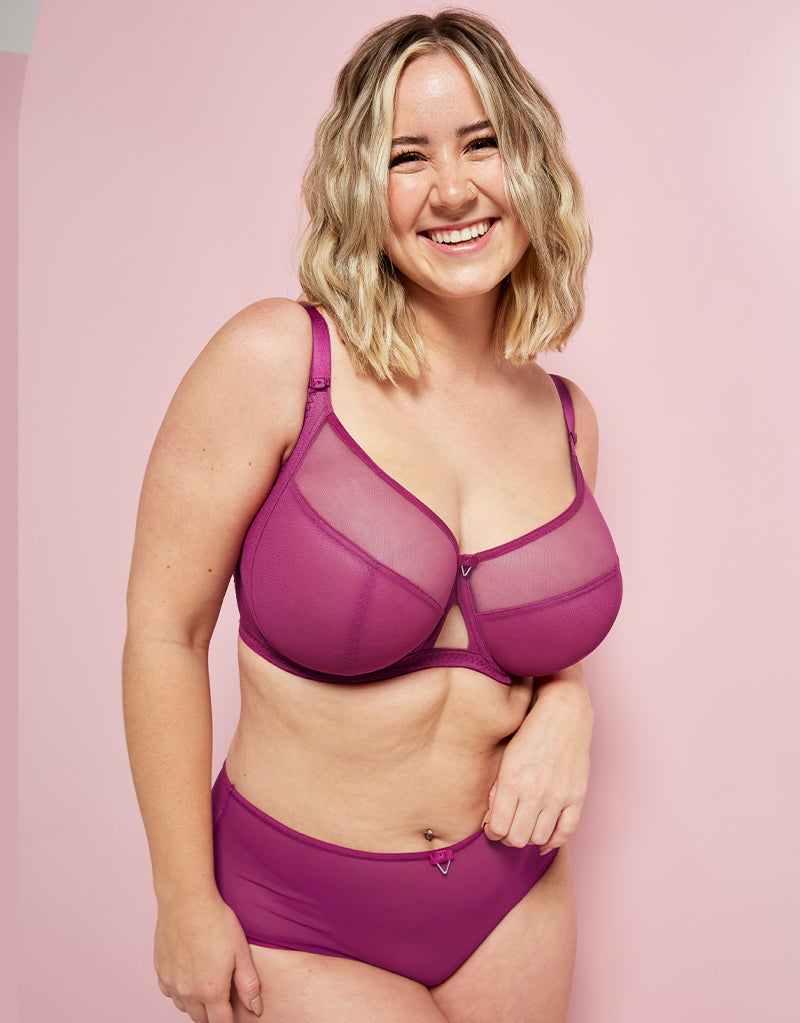 Curvy Kate Victory Side Support Balcony Bra Orchid – Curvy Kate UK